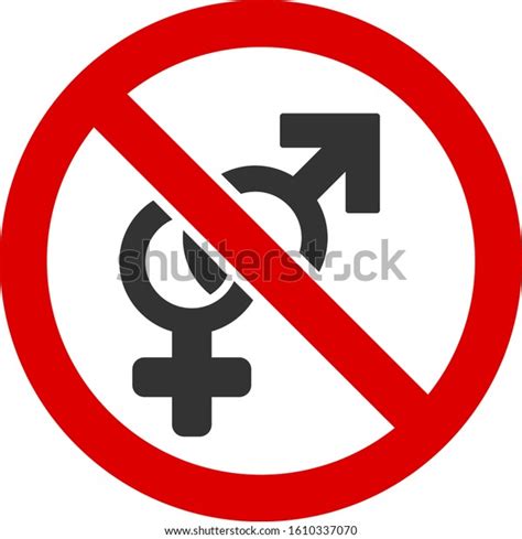 No Sex Vector Icon Flat No Vector De Stock Libre De Regal As Shutterstock