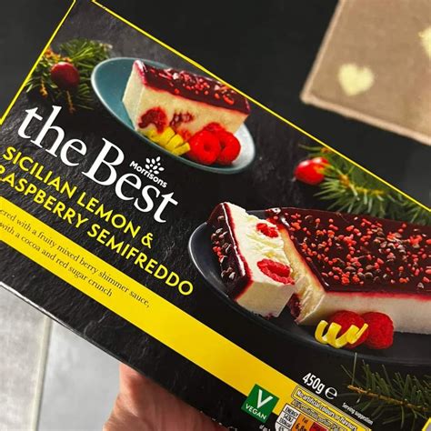 Sicilian Lemon And Raspberry Semifreddo From Morrisons Vegan Product Reviews And Ratings Abillion