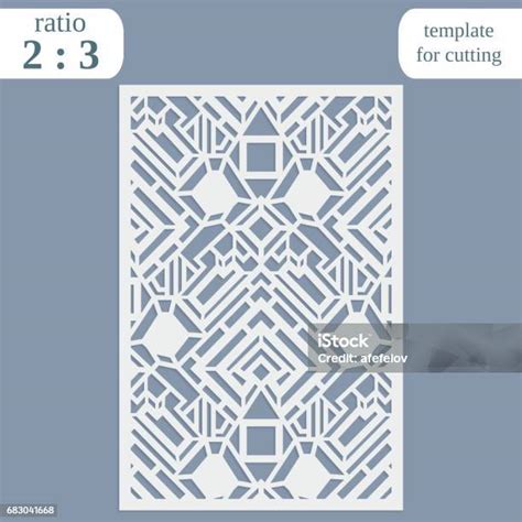 레이저 컷 웨딩 카드 템플릿 종이 비쳐 인사말 카드 절단 레이스 초대 Lasercut 금속 패널 나무 조각 벡터 일러스트 레이 션에 대 한 서식 파일 0명에 대한 스톡 벡터