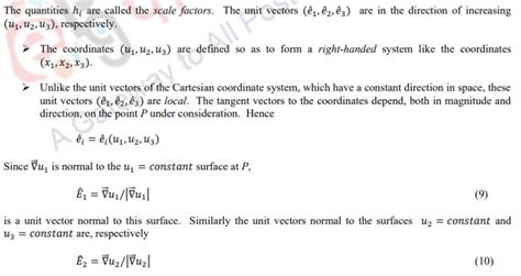 Curvilinear Coordinates Mathematical Tools For Materials