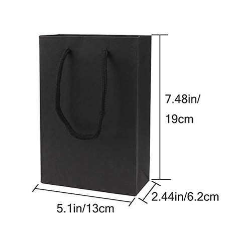 10 шт лот Подарочный пакет из крафт бумаги на день рождения с ручкой бумажная коробка для