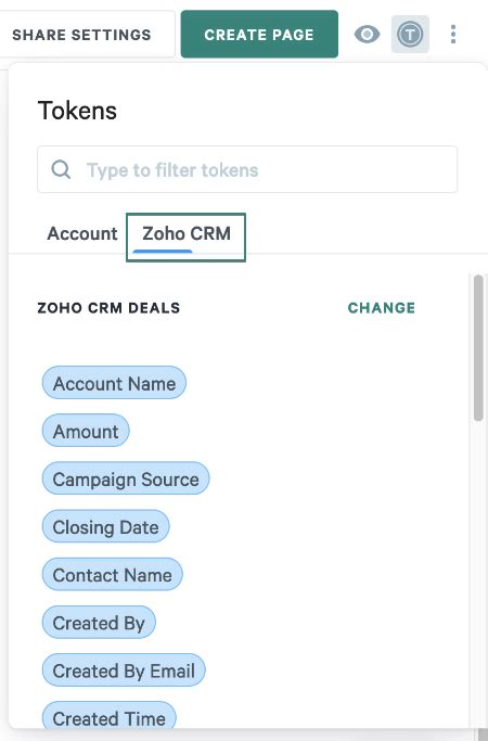 Zoho Setup And Create Qwilr Help Center