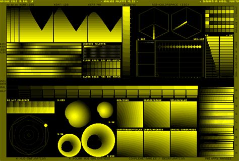 Yellow Scale Palette