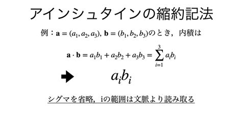 書記が数学やるだけ136 アインシュタインの縮約記法｜鈴華書記