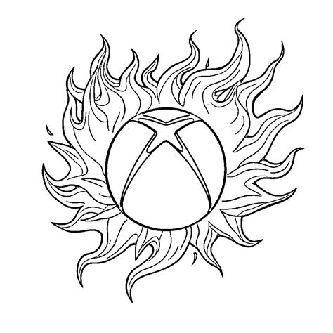 Best Xbox Coloring Pages Free Printable Pdf