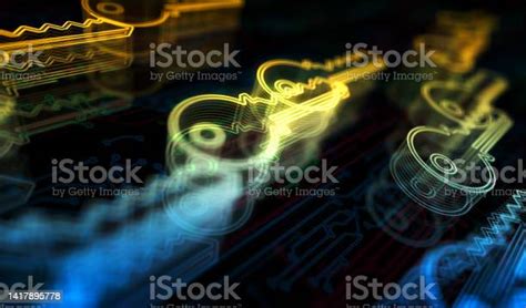 키 기호 디지털 개념 3d 일러스트레이션을 사용한 사이버 보안 0명에 대한 스톡 사진 및 기타 이미지 0명 데이터 디지털 생성 이미지 Istock