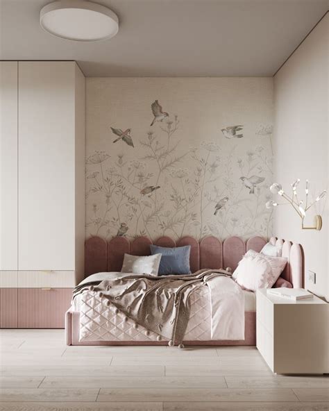 Детская для девочки дизайн проект Александра Романова Детская для девочки Розовая детская