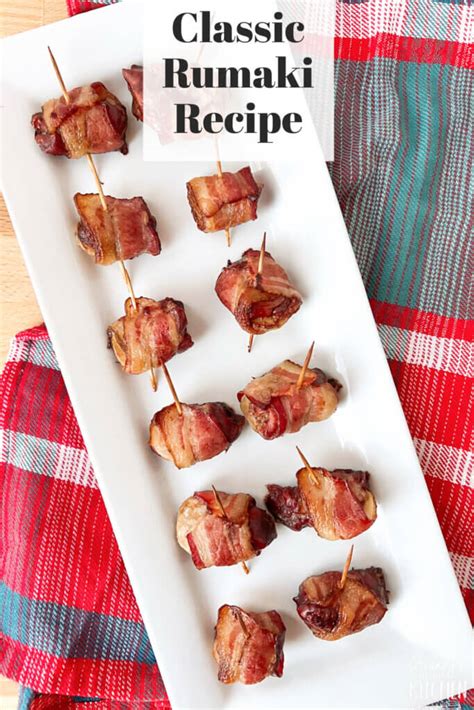 Rumaki Bacon Wrapped Chicken Livers Grannys In The Kitchen