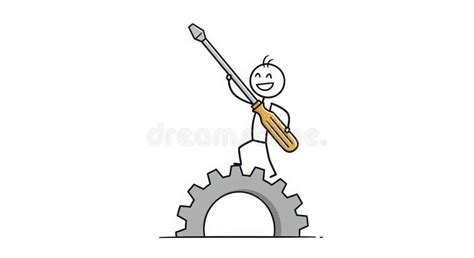Engineer Stick Figure Stock Illustrations 290 Engineer Stick Figure