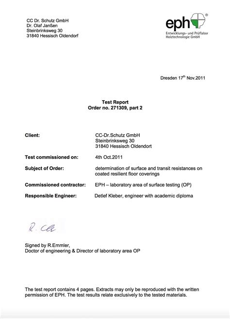 Certifications Esd Floor Renovation