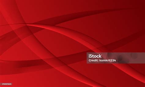 Red Business Lines Wave Curves On Gradient Abstract Background Stock Illustration Download