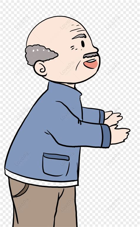 할아버지 Png 일러스트 무료 다운로드 Lovepik