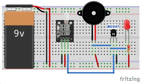 Simple Tilt Sensor Switch Circuit