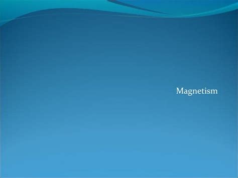 11th Physics Notes Magnetism Pdf Physics Science