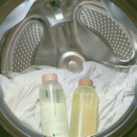 대나무 섬유에는 더 좋은 온가족 세탁세제 추천 밤부베베 오롯이 아기세탁세제