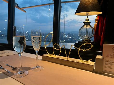 대구 83타워 레스토랑 뉴욕뉴욕바이켄싱턴 스테이크 맛집 야경좋은 레스토랑에서 프로포즈 받았어요 아무것도