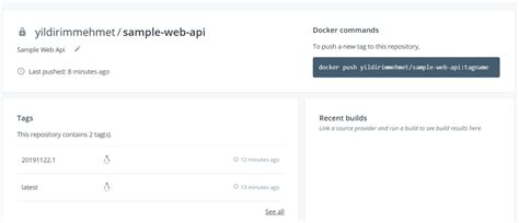 azure devops pipelines docker hub a push etme mehmet yıldırım