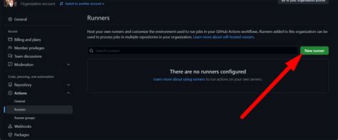 cara menjalankan github actions build di server anda sendiri dengan runner yang dihosting