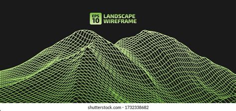 요약 와이어프레임 배경입니다 3d 그리드 기술 스톡 벡터로열티 프리 1732800722 Shutterstock