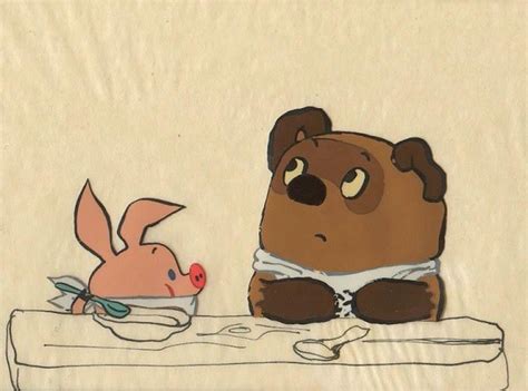 Создать комикс мем винни пух и пятачок за столом винипуха вини пух Комиксы Meme