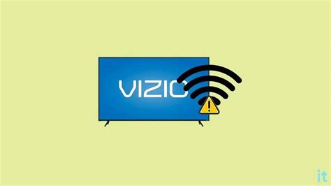 Troubleshooting Guide For Vizio TV No Network Detected Issue