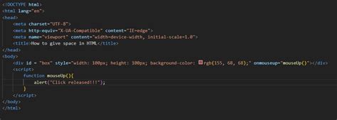 Onmouseup Event In Javascript Gyanipandit Programming