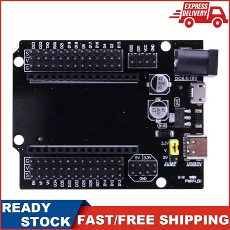 Esp32 Esp32 30p Power Module 24 Ghz Devkit V1 Power Supply Panel Dual