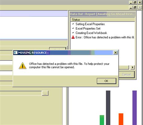 Sage Intelligence Report Error Missing Resource Office Has Detected A Problem With This File