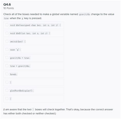 Solved Q Points Check All Of The Boxes Needed To Make Chegg