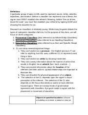 Handout ASL Classifiers Pdf Long Skinny Objects Most Commonly A Singular Person Small