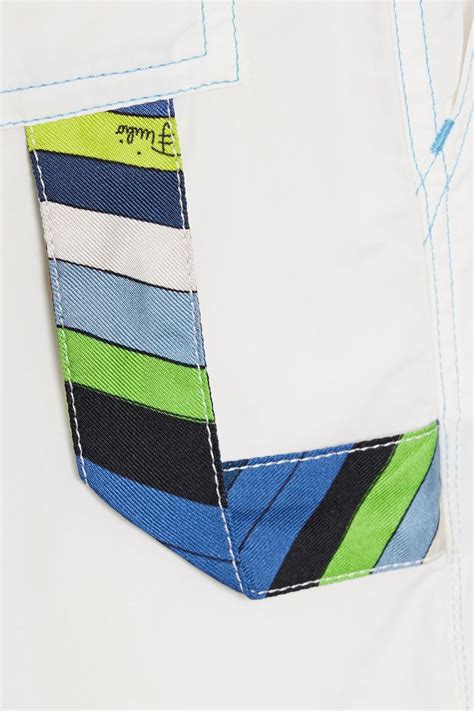 Pucci Taffeta Cargo Pants The Outnet