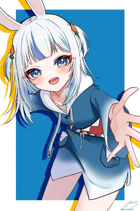 Gawr Gura Gawr Gura Ch Mobile Wallpaper By Hana S Zerochan Anime Image Board