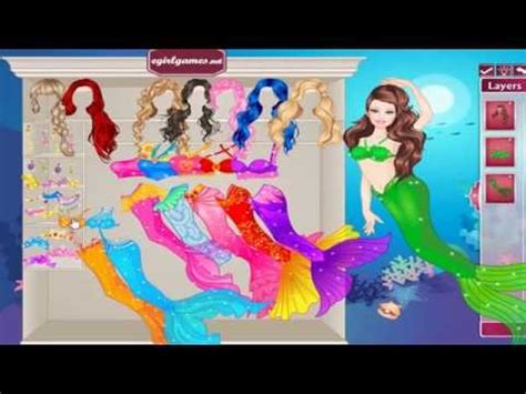 Barbie Games Barbie Girl Mermaid Dress Up Game Movie For Girls
