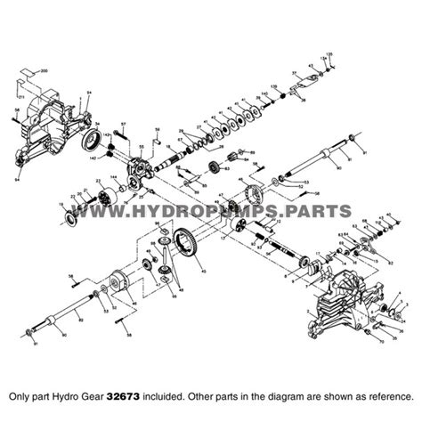 Hydro Gear 32673 Integrated Hydrostatic Transaxle Oem Hydro Pumps Parts