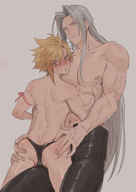 Cloud Strife And Sephiroth Final Fantasy And 1 More Drawn By None