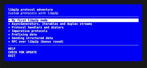 github libp2p js libp2p protocol adventure learn how to develop