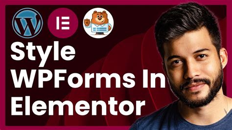 How To Style Wpforms In Elementor Contact Form Tutorial Youtube