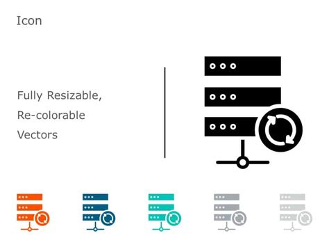 Data Icon PowerPoint Template