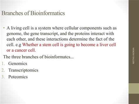 Introduction Of Bioinformatics PPTX
