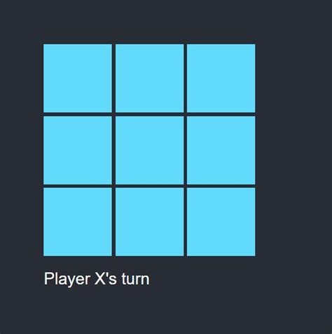 Webdevelopment Html Css Javascript Tictactoe Internship