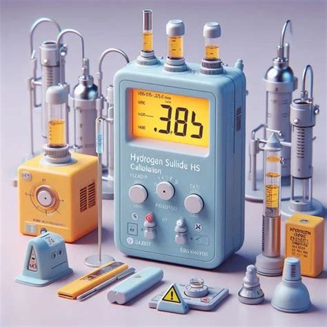 Calibration Of Hydrogen Sulfide Hs Gas Detector Range At Rs
