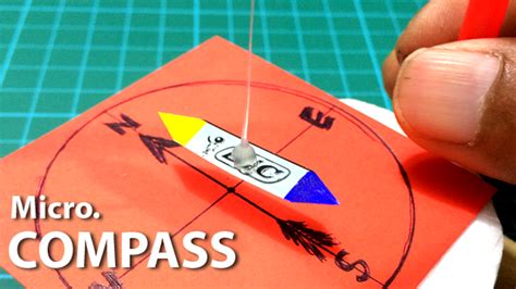 Create An Amazing Compass From Your Homemade Materials Innovation Creative Viral