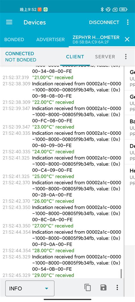 Bluetooth Peripheral Health Thermometer Sensor PAN1080 DK Documentation