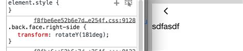 Transform How Do I Debug Disappearing Rotated Elements In Css Stack Overflow