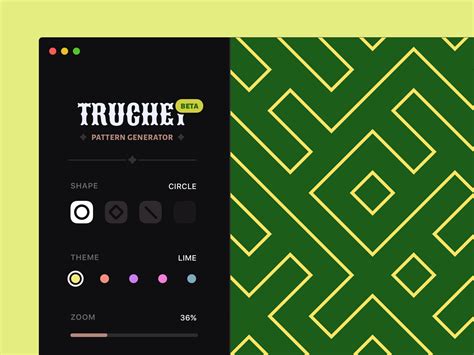 Truchet Pattern Generator WebGL Vue Js Experiment By Kamil Khadeyev