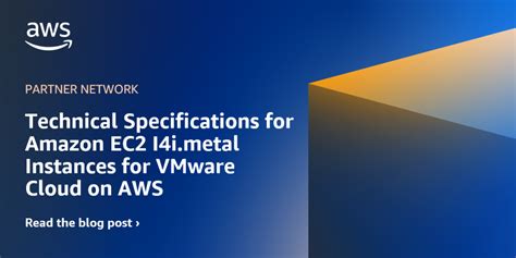 Vmware Cloud On Aws における Amazon Ec2 I4i Metal インスタンスの技術仕様 Amazon Web Services ブログ