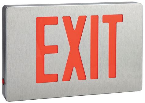 Emergency Battery Backup LED Exit Sign CGN CGN Grainger