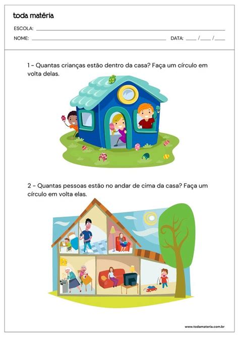 Atividades Sobre Pontos De Referência Para Imprimir Toda Matéria