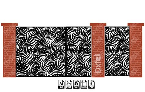 Palm Tree Dxf Files Panel Natural Decorative Panel Room Etsy