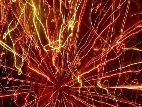 Premium Photo Fireworks Display At Night